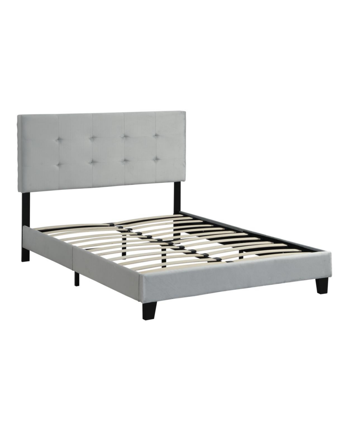 Click here for Streamdale Cream Upholstered Queen Platform Bed wi... prices