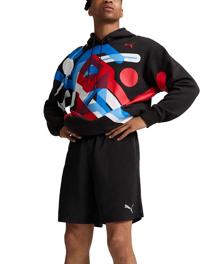 Puma Men's Graphic Logo Hoodie - Macy's