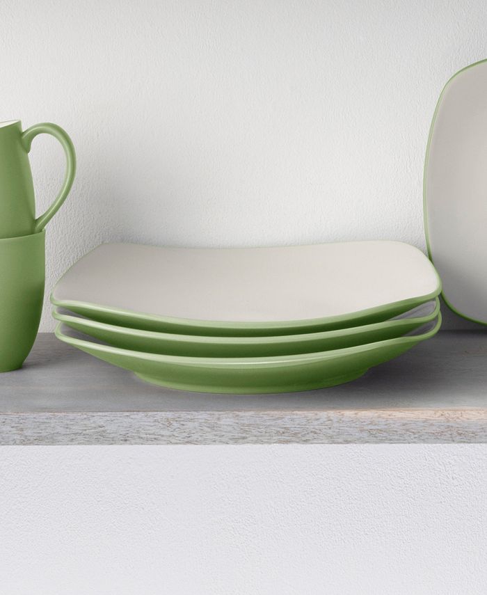 Noritake Colorwave Square Dinner Plates, Set of 4 - Macy's