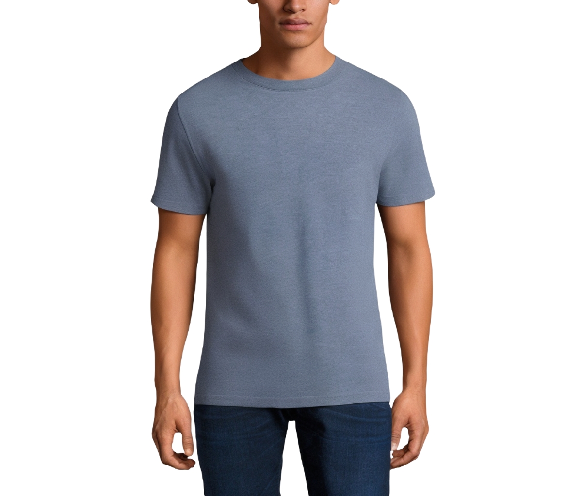 Click here for KingSize Big & Tall Shrink-Less Lightweight Crewne... prices