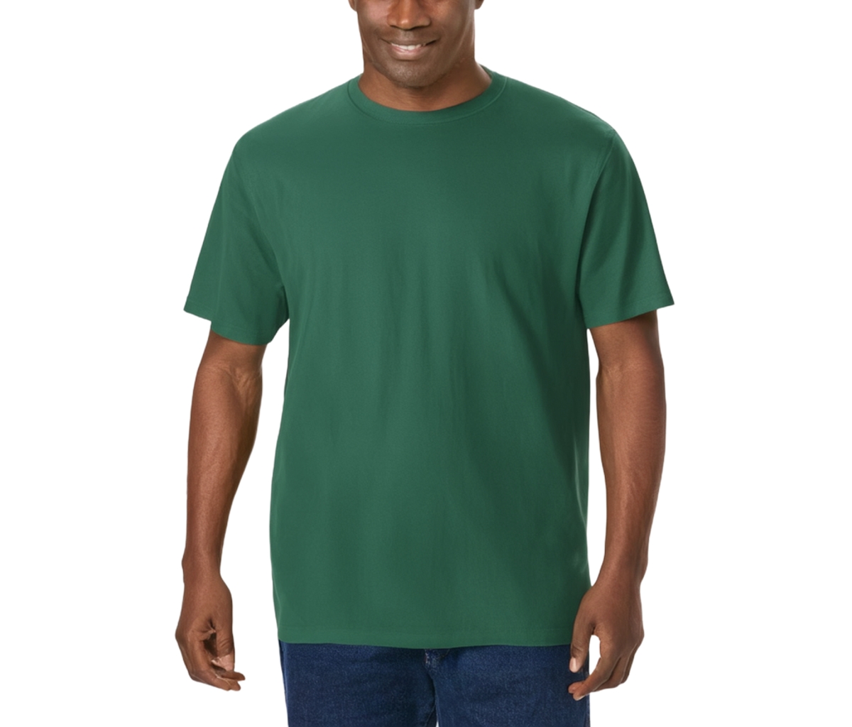 Click here for KingSize Big & Tall Shrink-Less Lightweight Crewne... prices