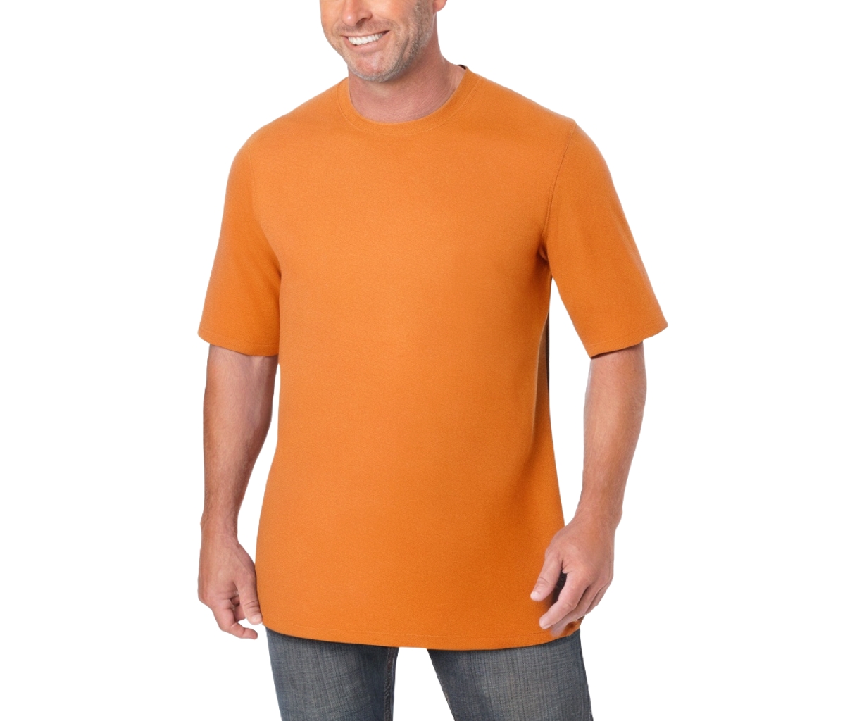 Click here for KingSize Big & Tall Shrink-Less Lightweight Crewne... prices