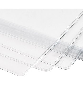 Yescom 11"x17" Double-Sided All Clear Vinyl Menu Cover 2 View Plastic ...