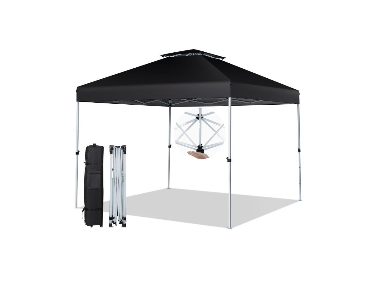 Click here for Slickblue 2-Tier 10 x 10 Feet Pop-up Canopy Tent w... prices