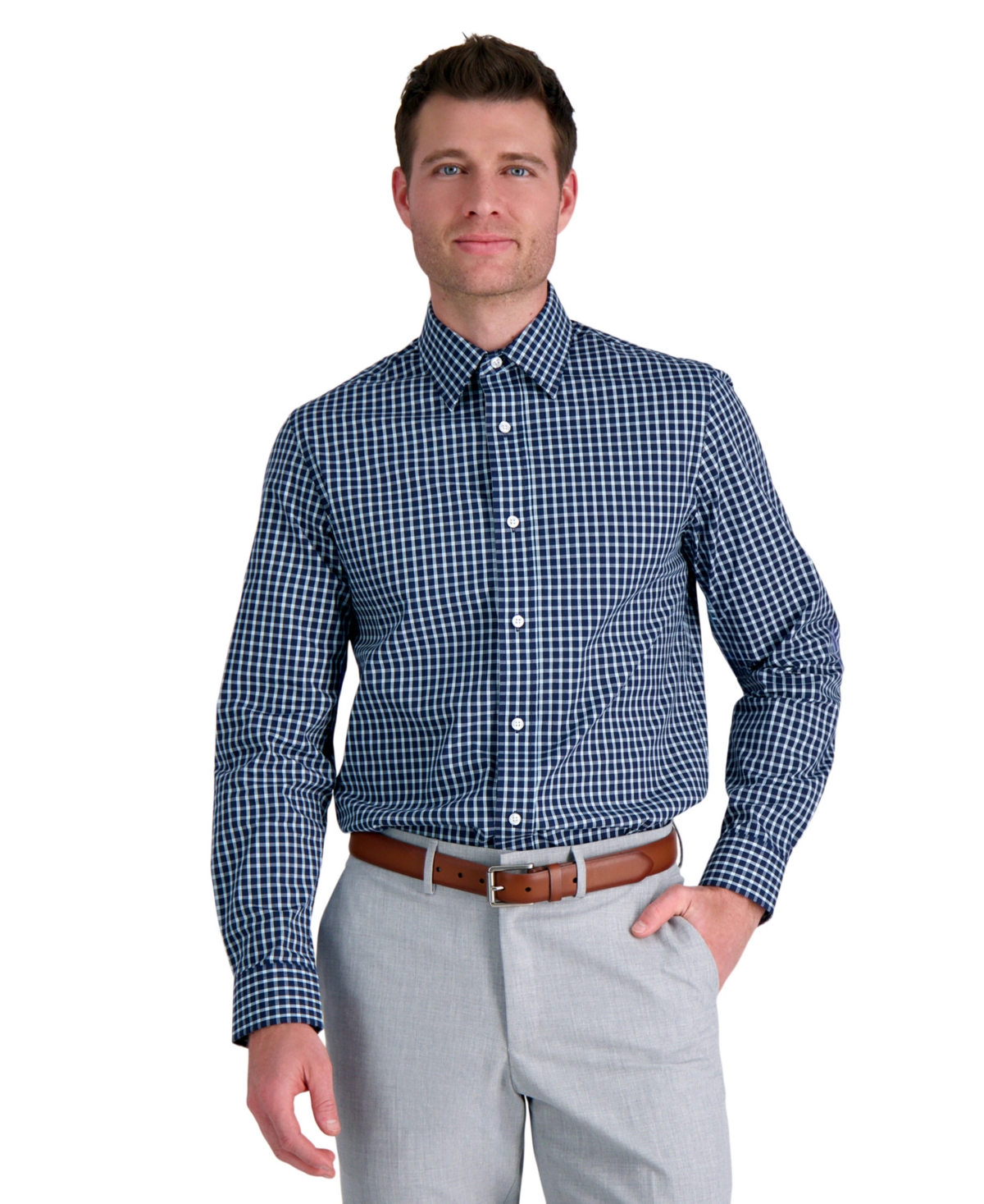 Click here for Haggar Mens Premium Comfort Slim Fit Dress Shirt -... prices