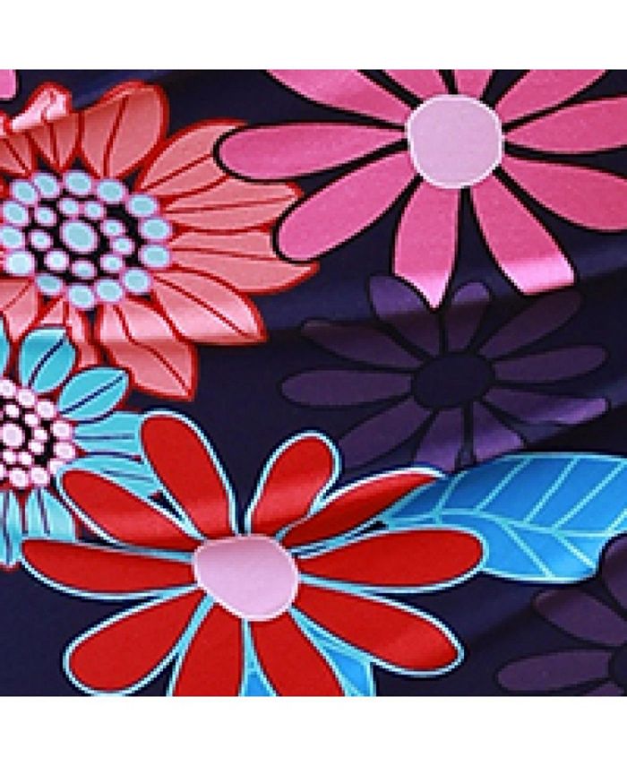 CUPSHE Women's Retro Floral Asymmetrical One-Shoulder One-Piece - Macy's