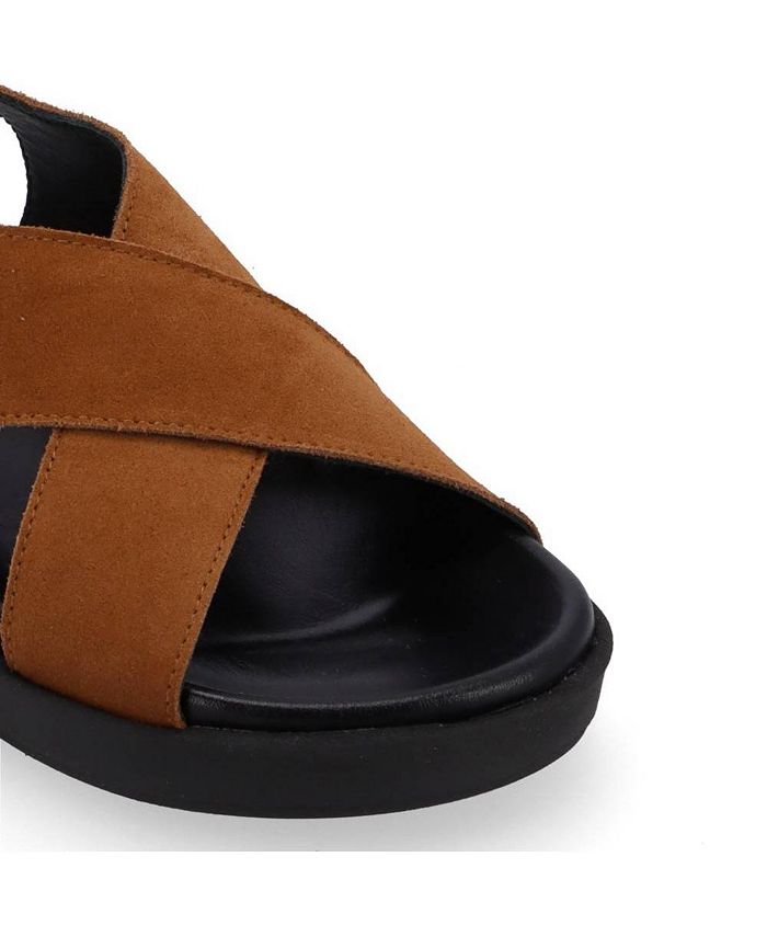 ALOHAS Women's Nico Leather Sandals - Macy's
