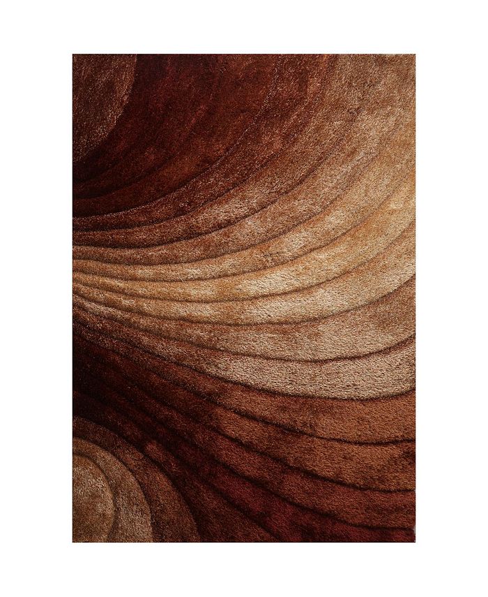Simplie Fun 3D Shaggy Hand Tufted Area Rug 15 - Macy's