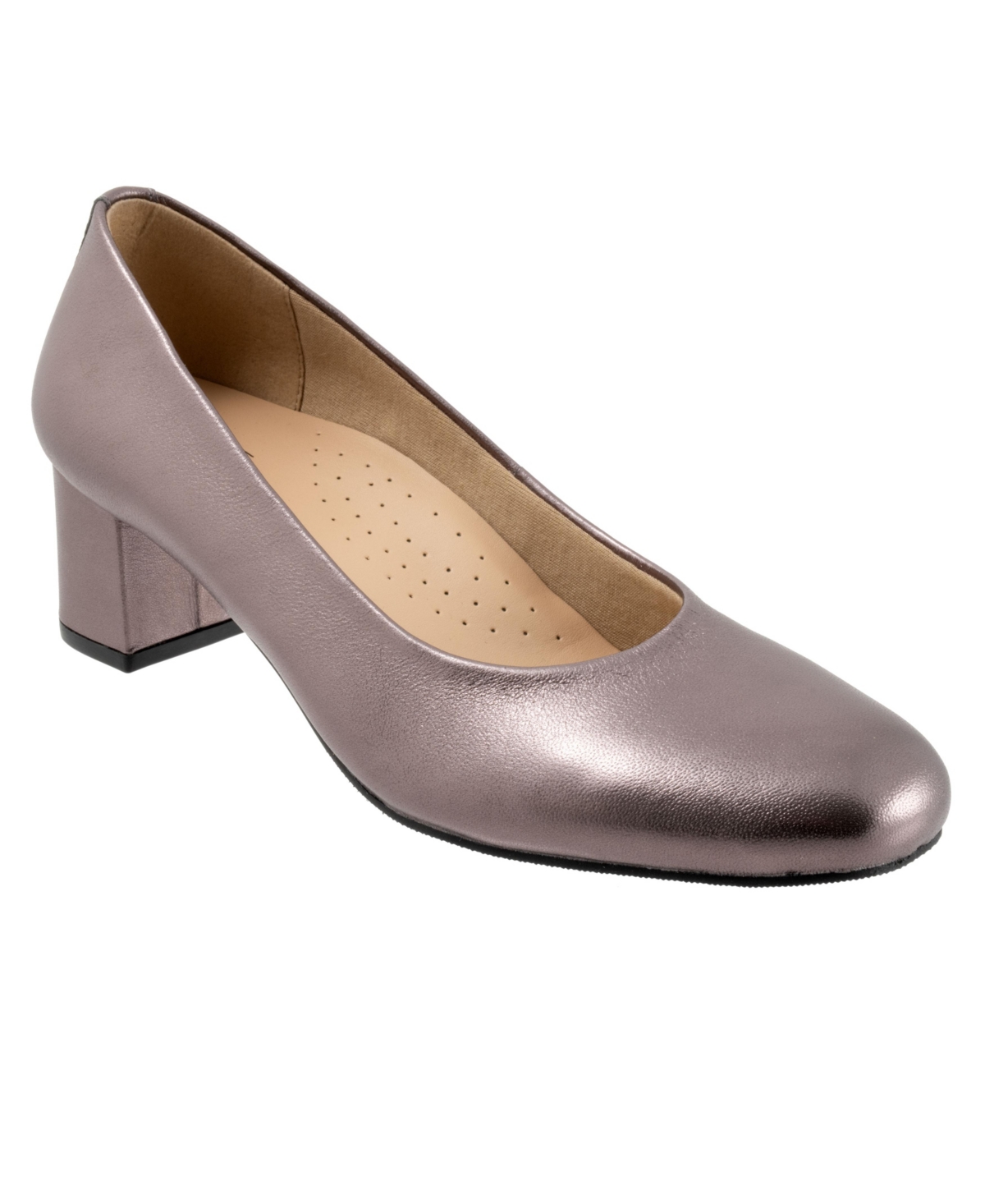 Click here for Womens Trotters Daria Pumps - Pewter prices