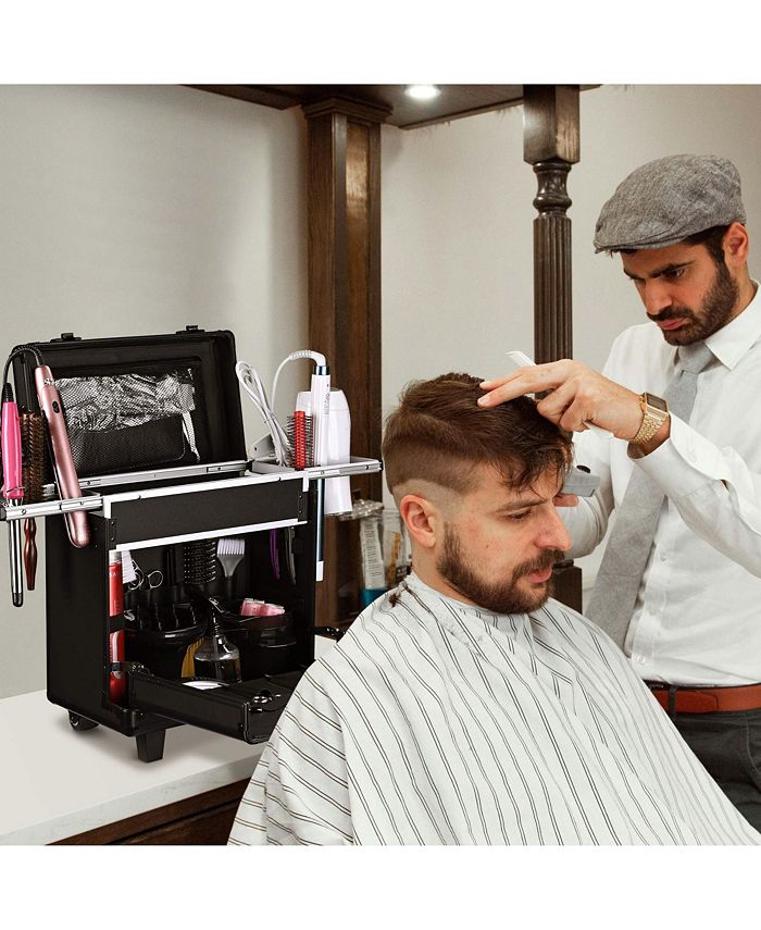 Byootique PVC Hair Makeup Train Case Baber Salon Clipper Trimmer Tool ...