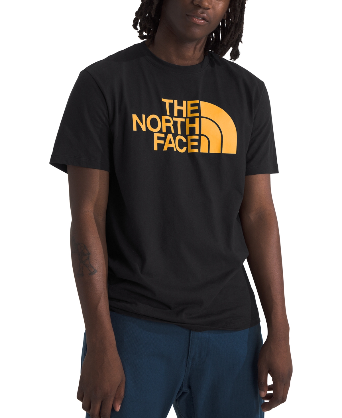 Click here for The North Face Mens Half-Dome Logo T-Shirt - Tnf B... prices