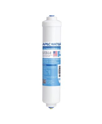 APEC Water Systems APEC ULTIMATE Inline Carbon Post-filter 10", with 3/ ...
