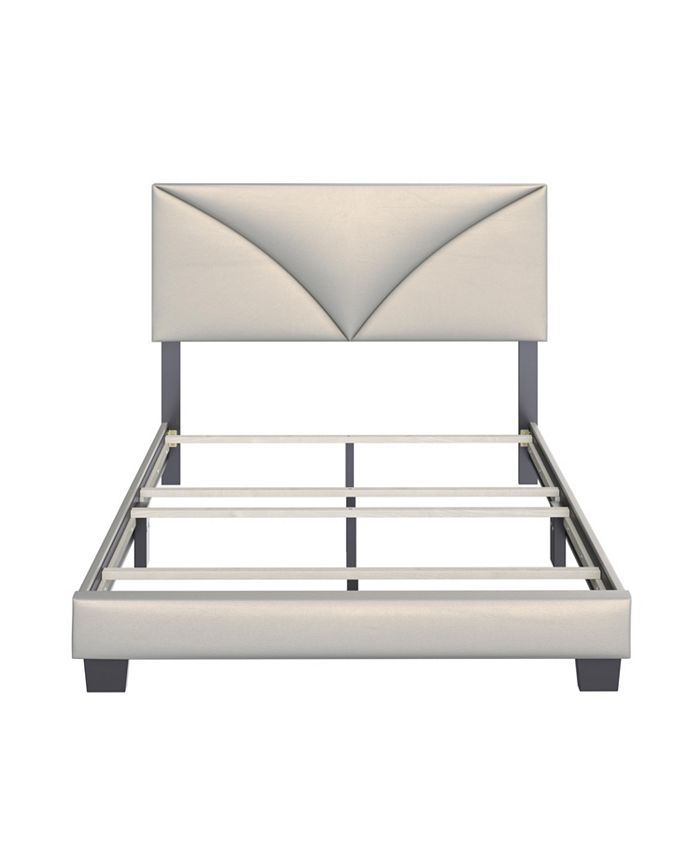 Boyd Sleep Cornerstone Upholstered Platform Bed Frame - Macy's