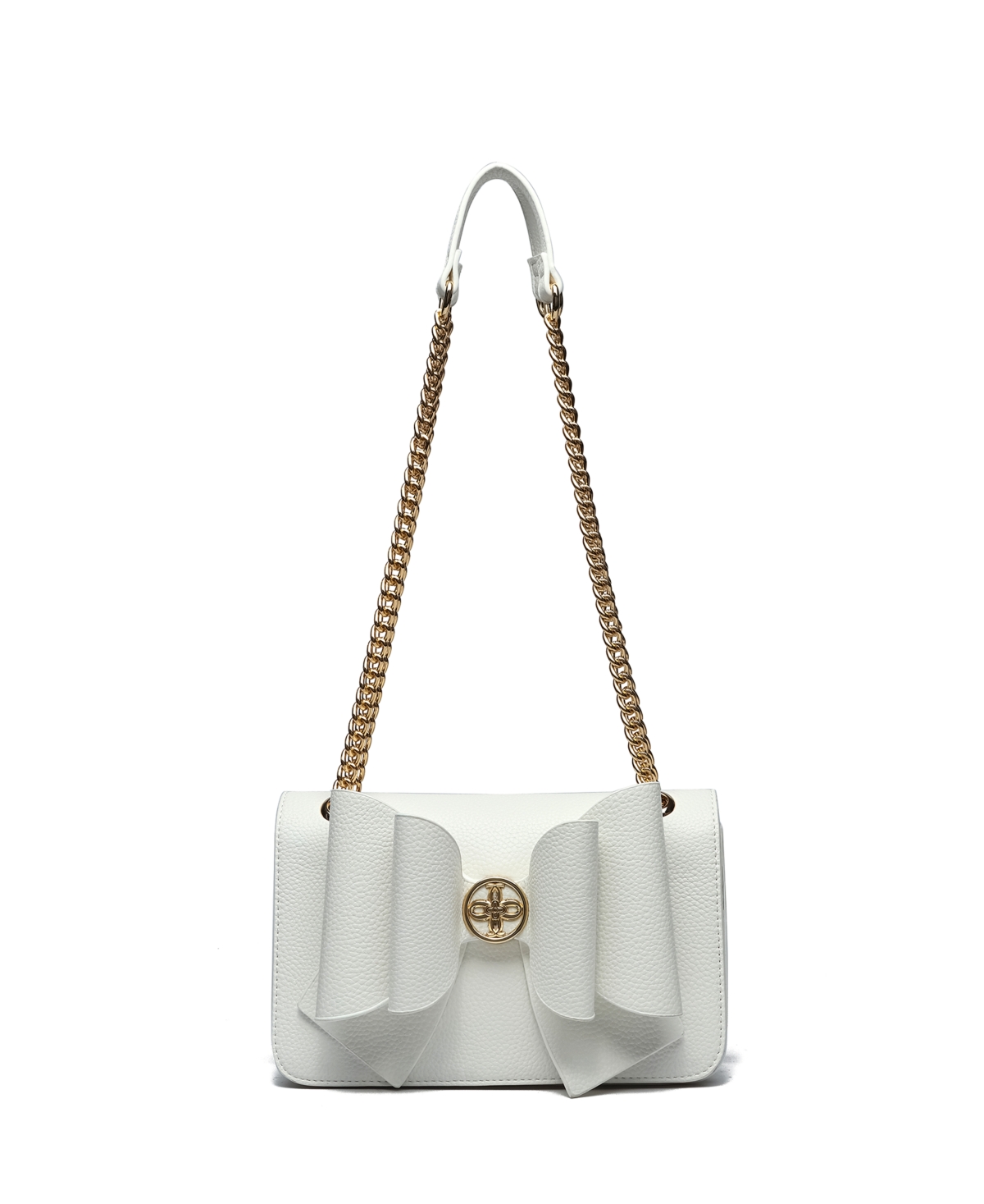 Click here for Like Dreams Petal Bowtie Dual Crossbody Bag - Whit... prices