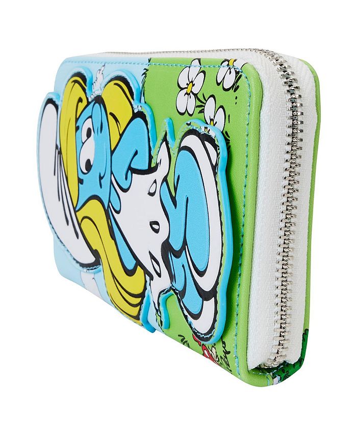 Loungefly The Smurfs Smurfette Zip-Around Wallet - Macy's