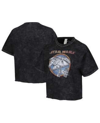 Mad Engine Men's and Women's Black Star Wars Battleship Tie-Dye T-Shirt ...