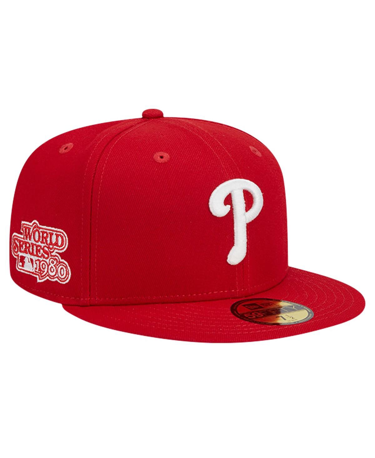 Click here for New Era Mens Red Philadelphia Phillies Logo 59FIFT... prices