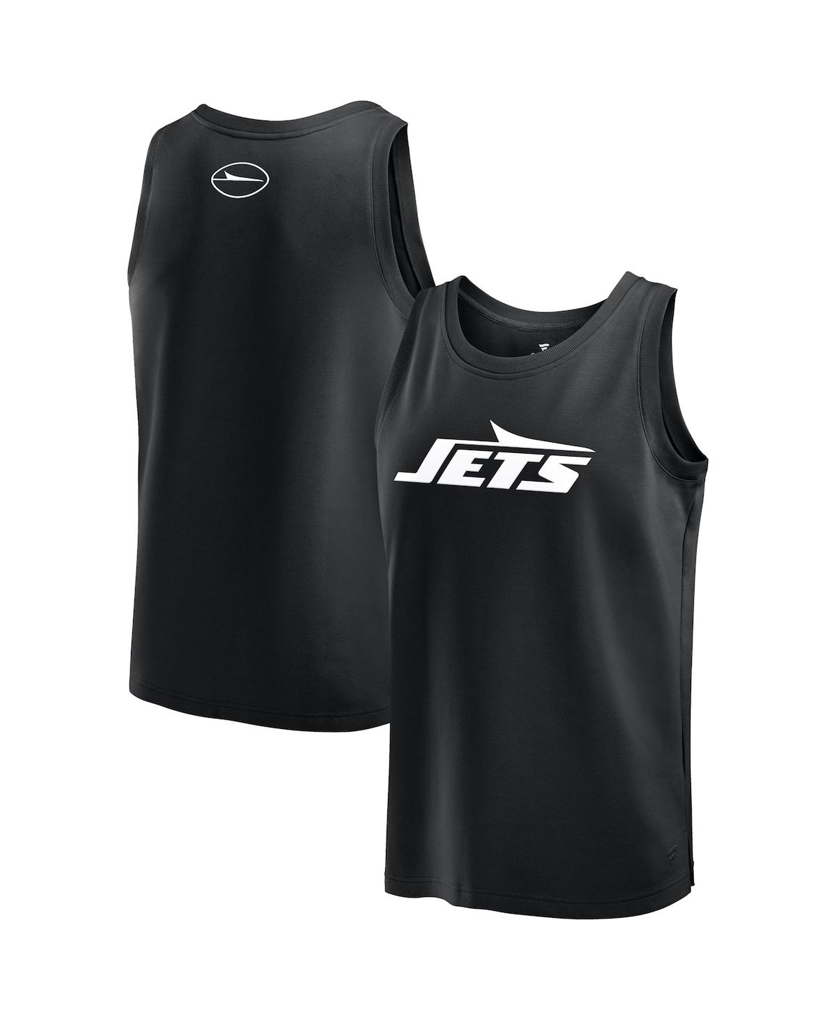 Click here for Fanatics Mens Black New York Jets Elements Tank To... prices