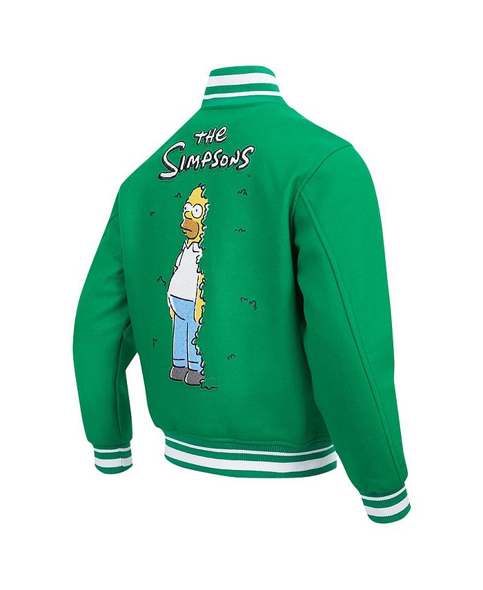 Freeze Max Men's Homer Simpson Kelly Green The Simpsons Hiding in the ...