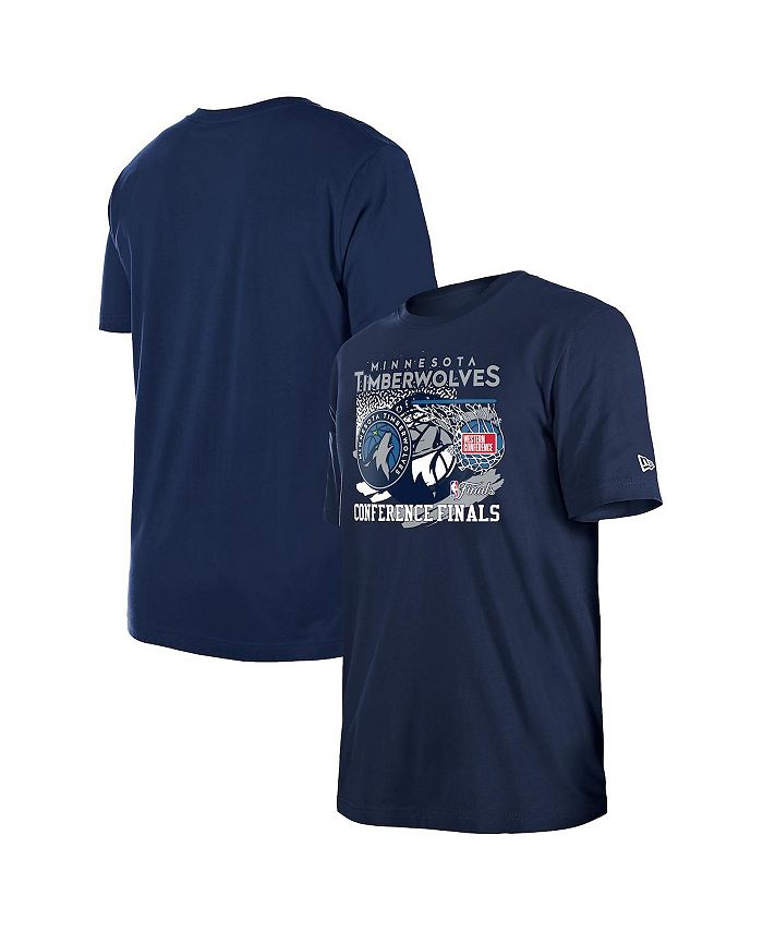 New Era Men's Navy Minnesota Timberwolves 2024 Western Conference Finals T-Shirt - Macy's