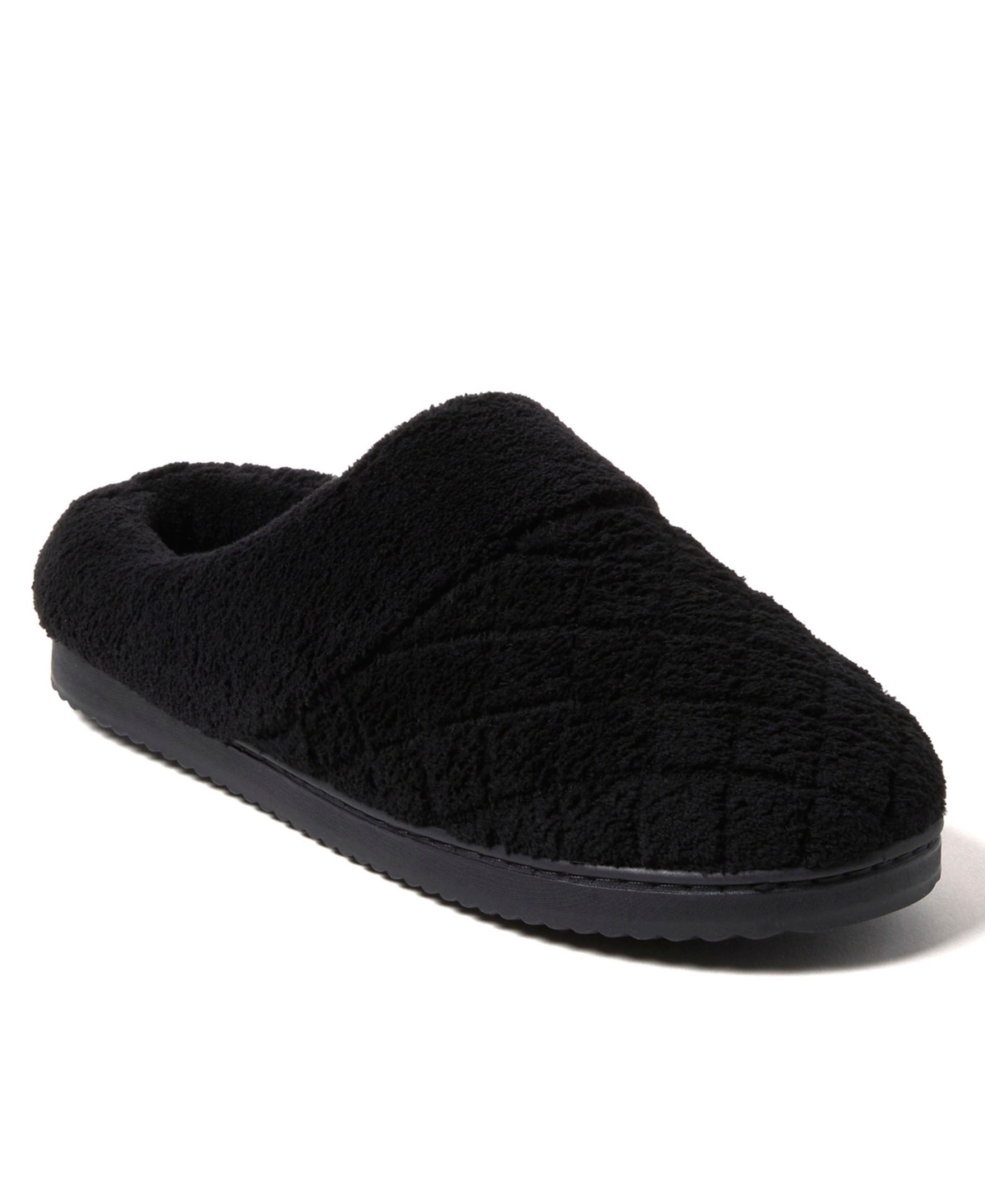 Click here for Dearfoams Womens Libby Quilted Terry Clog Slippers... prices