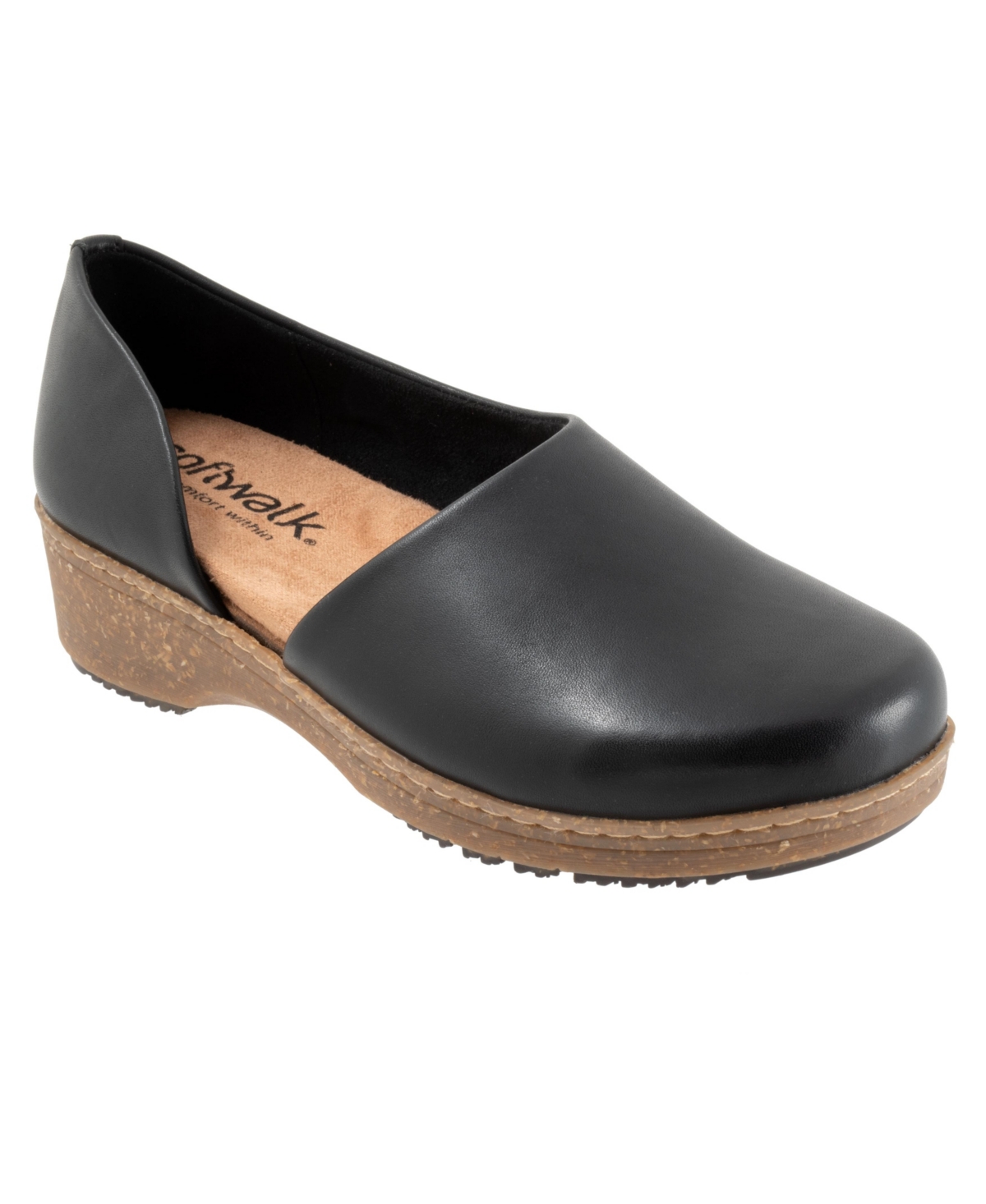 Click here for Softwalk Addie Clog - Black prices