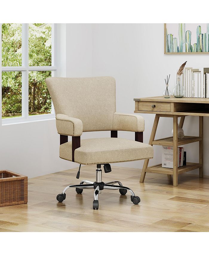 Simplie Fun Elevate Your Mindset Traditional Office Chair with Modern ...
