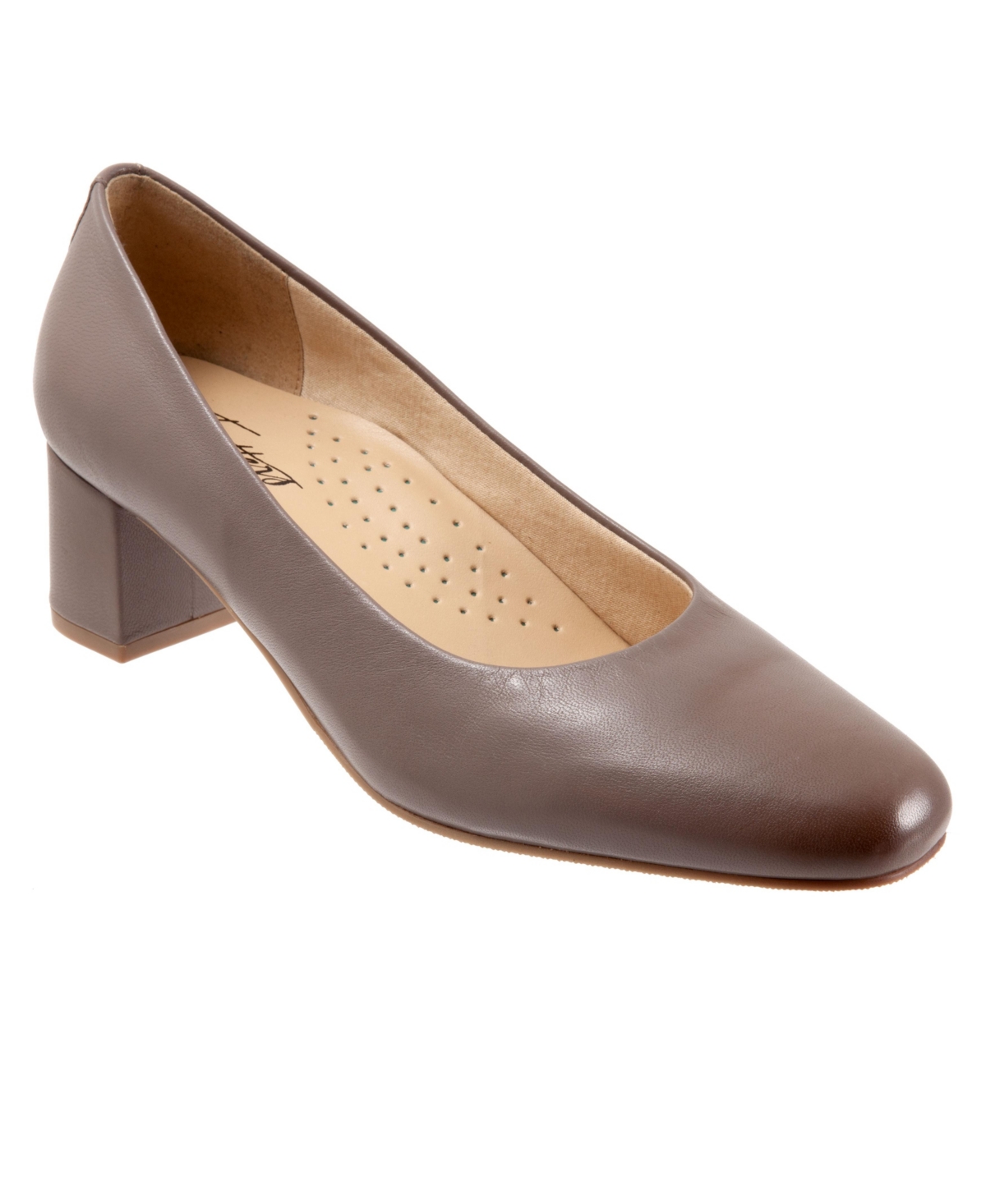 Click here for Trotters Daria Pump - Taupe prices