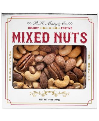 R.H. Macy & Co. Holiday Mixed Nuts Gift Box, 14 oz - Macy's