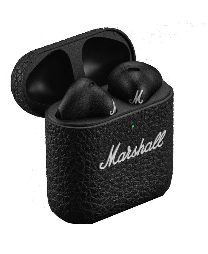 Marshall Minor IV Wireless Earbuds - Black - Macy's