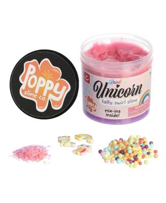 Aurora Toys Medium Unicorn Rainbow Slime Poppy Slime Co. Gooey Toy Pink ...