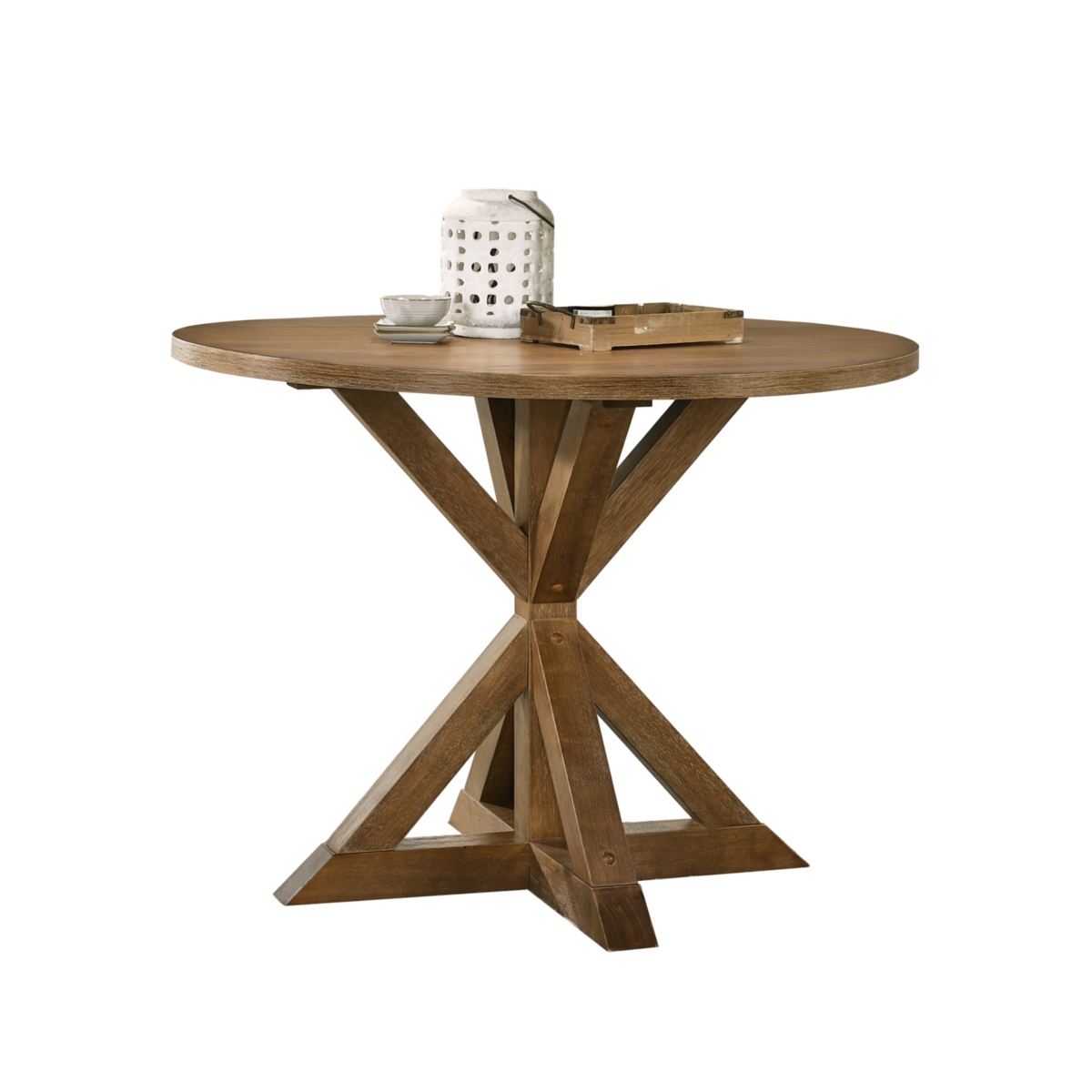 Click here for Streamdale Furniture Windvale Cross-Buck Base Coun... prices
