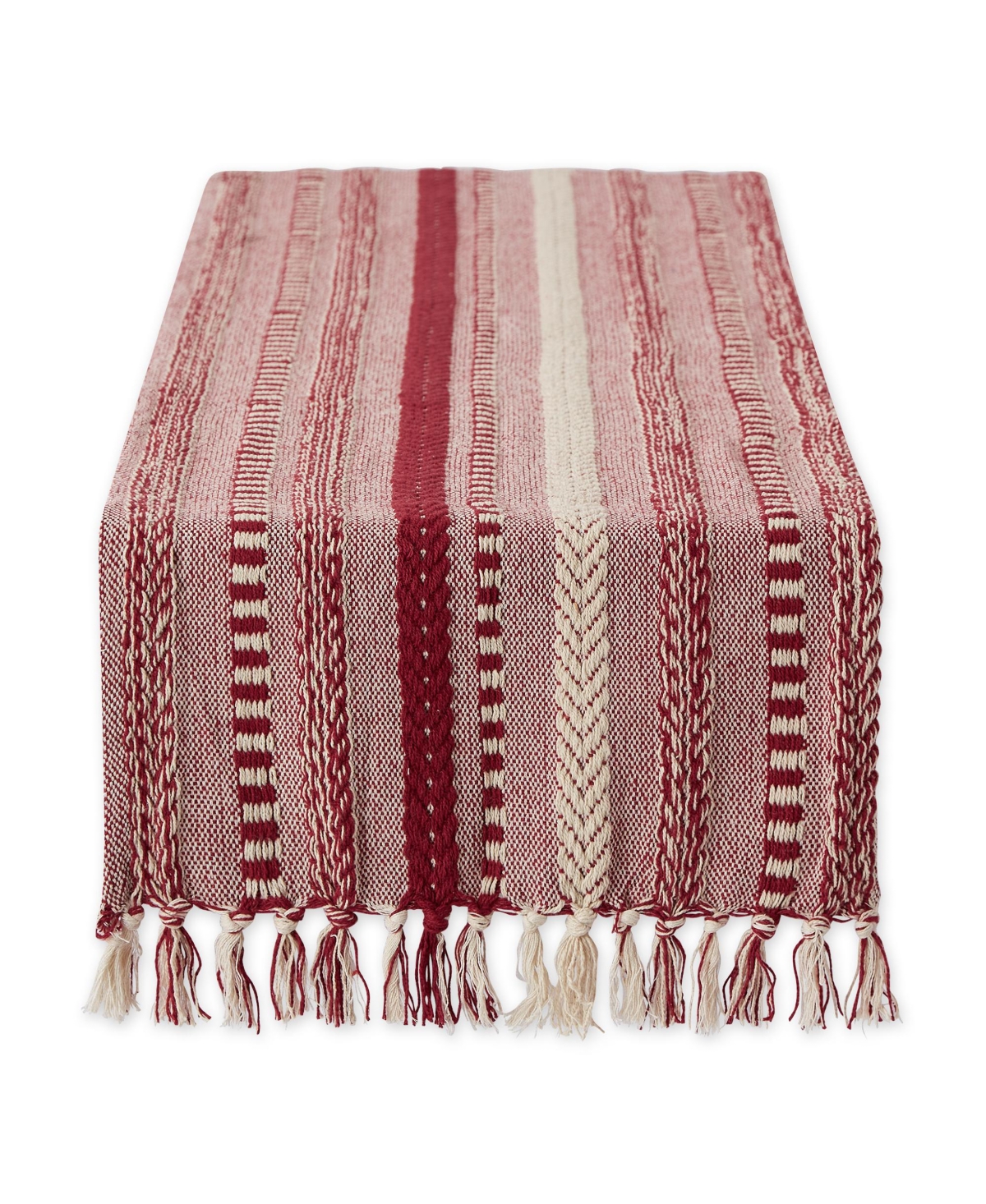 Click here for Design Imports Braided Stripe Table Runner  15x72... prices