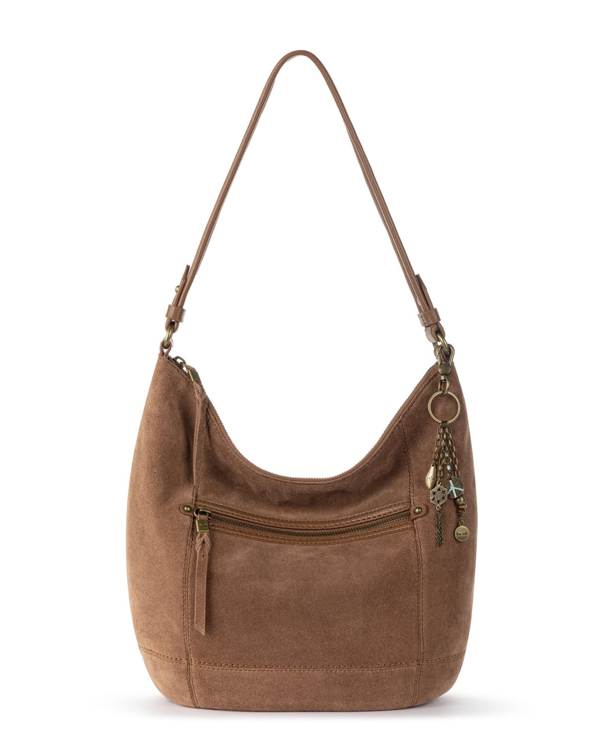 Click here for The Sak Womens Sequoia Leather Medium Hobo Bag - T... prices