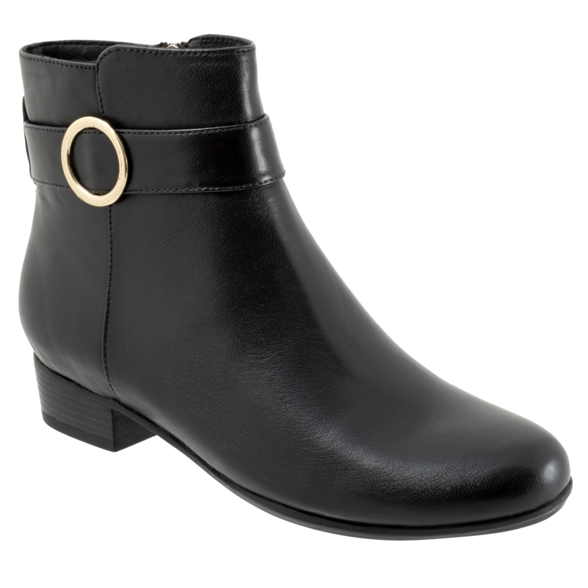 Click here for Trotters Melody Boot - Black prices
