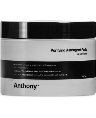 Anthony Purifying Astringent Pads 60 Pads - Macy's