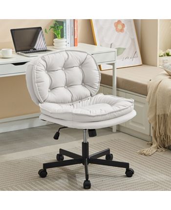 Simplie Fun Comfortable and Mobile Adjustable Swivel Office Chair with ...