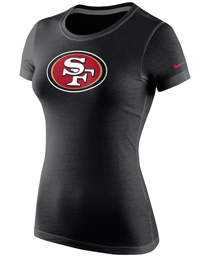 Nike Women's San Francisco 49ers Logo T-Shirt - Macy's