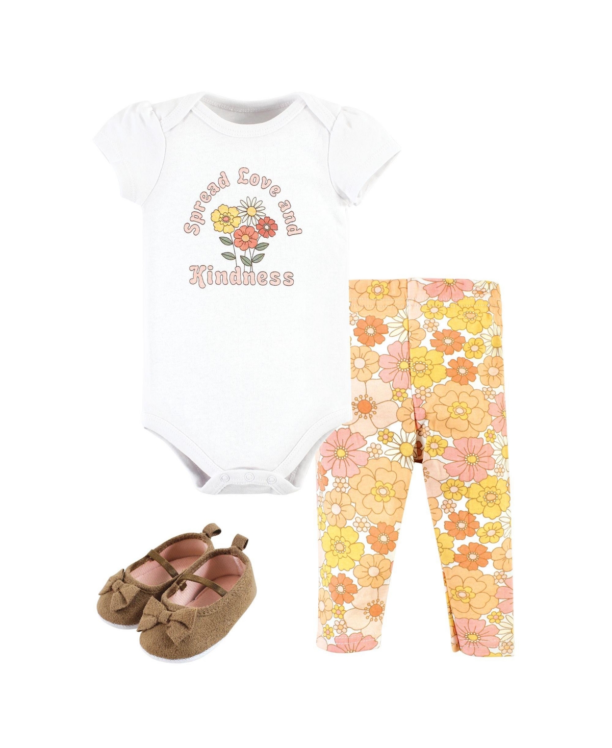 Click here for Hudson Baby Baby Girls Cotton Comfort 3Pk Bodysuit... prices