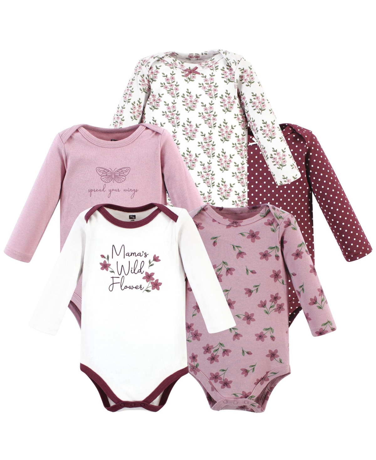 Click here for Hudson Baby Baby Girls Hudson Cotton Long-Sleeve B... prices