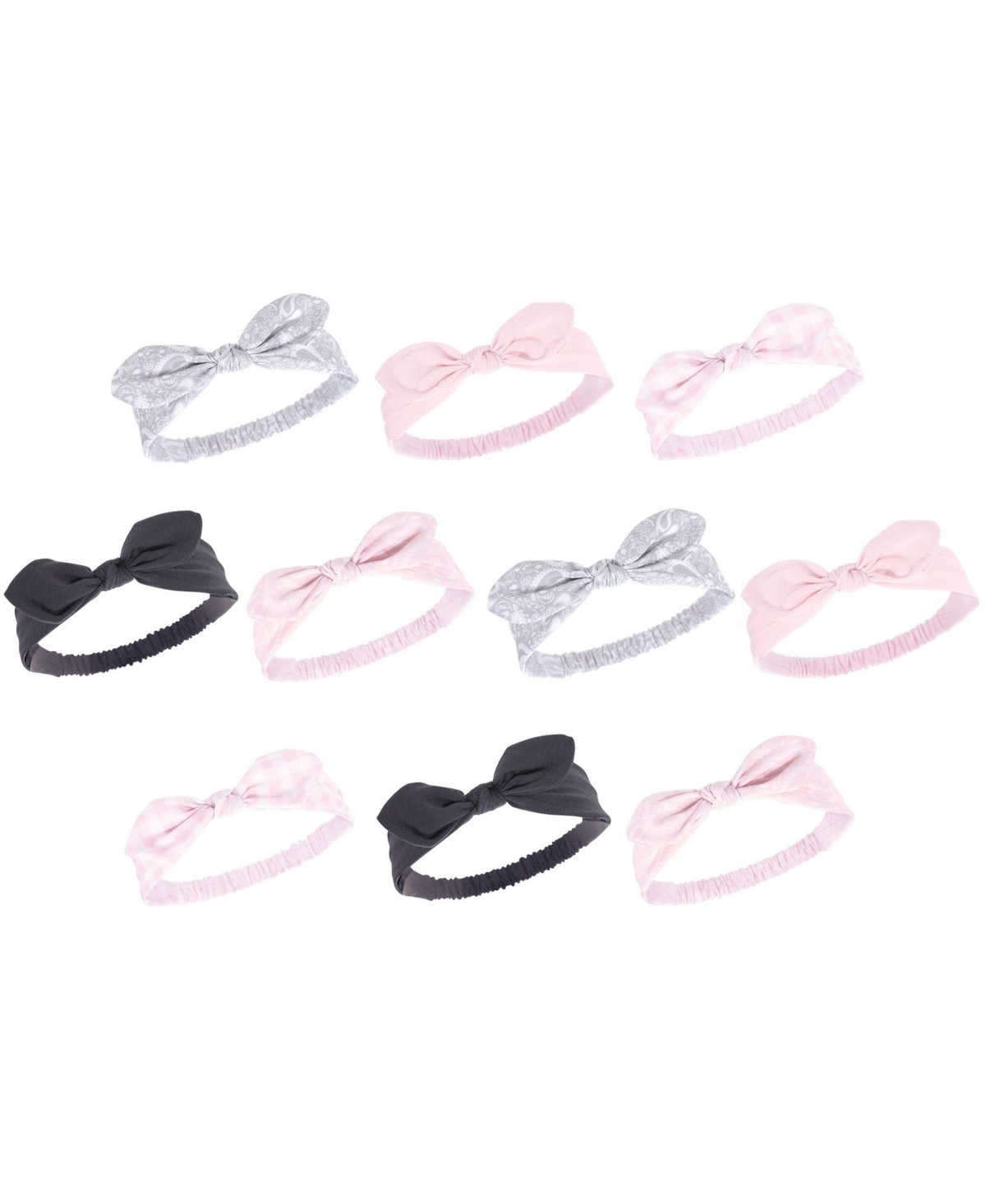 Click here for Hudson Baby Girls 10Pk Knotted Jersey Headbands -... prices