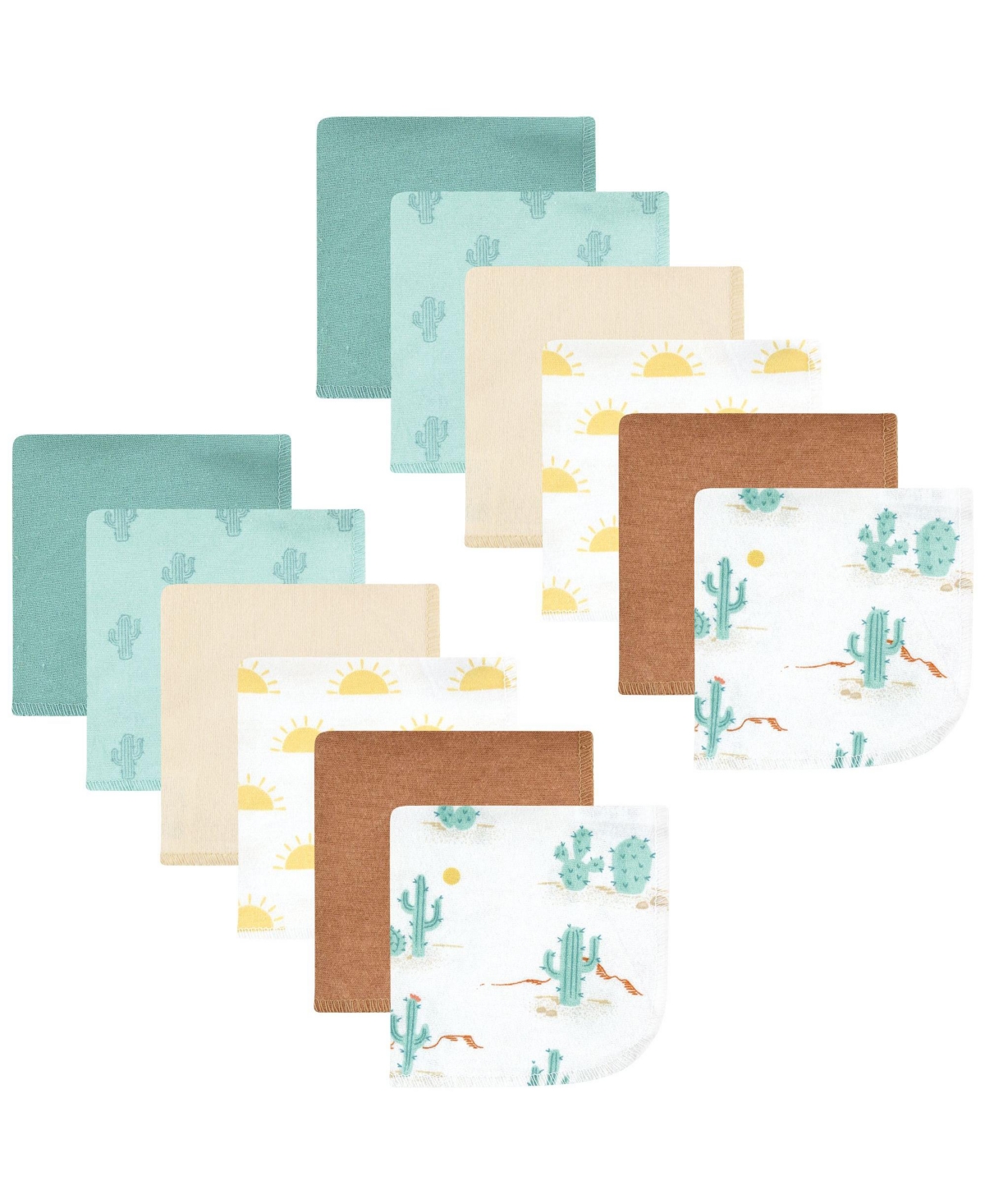 Click here for Hudson Baby Flannel Cotton Washcloths  Brown Bear... prices