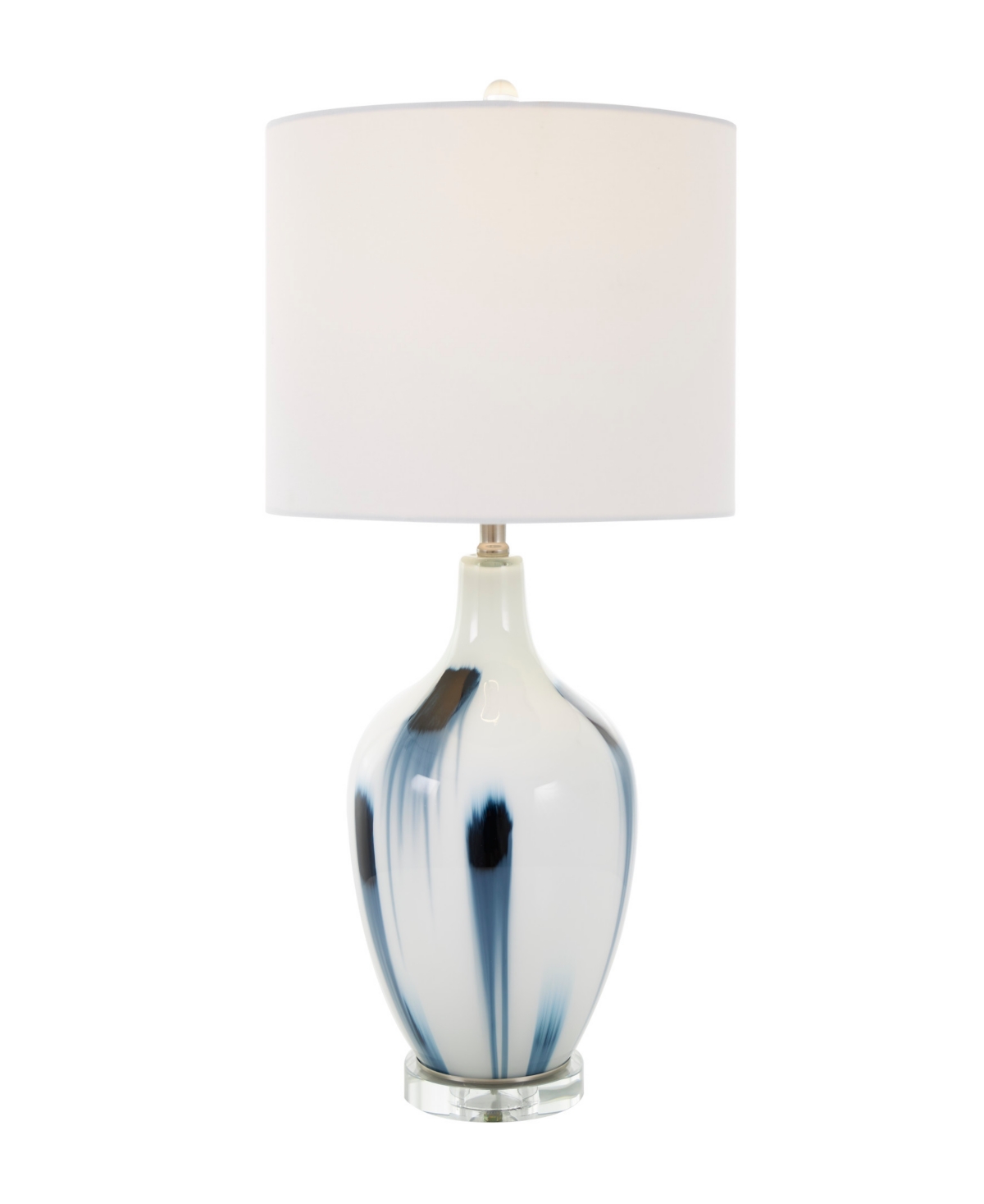 Click here for Rosemary Lane 27 Glass Abstract Accent Lamp with B... prices