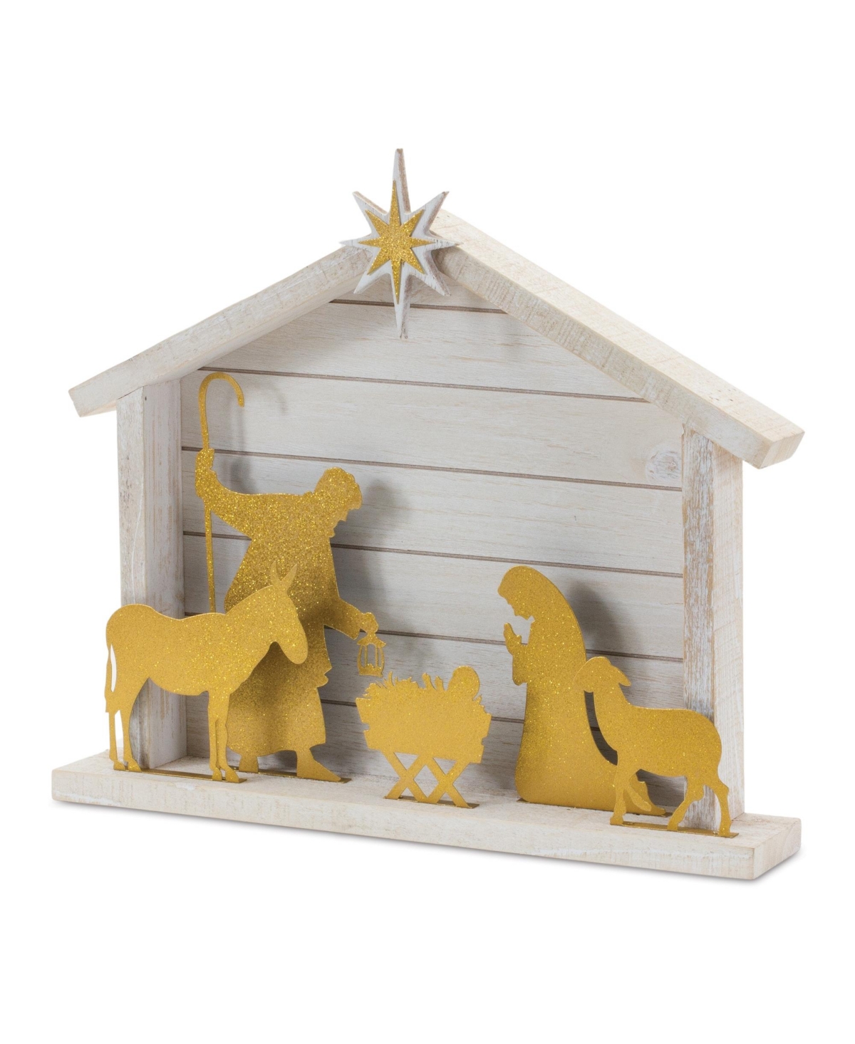 Click here for Cut-Out Metal Nativity Scene  Christmas Decoration... prices