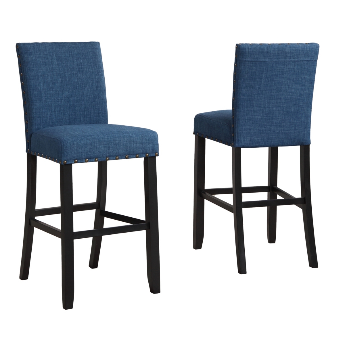 Click here for Simplie Fun Fabric Bar Stools with Nailhead Trim... prices