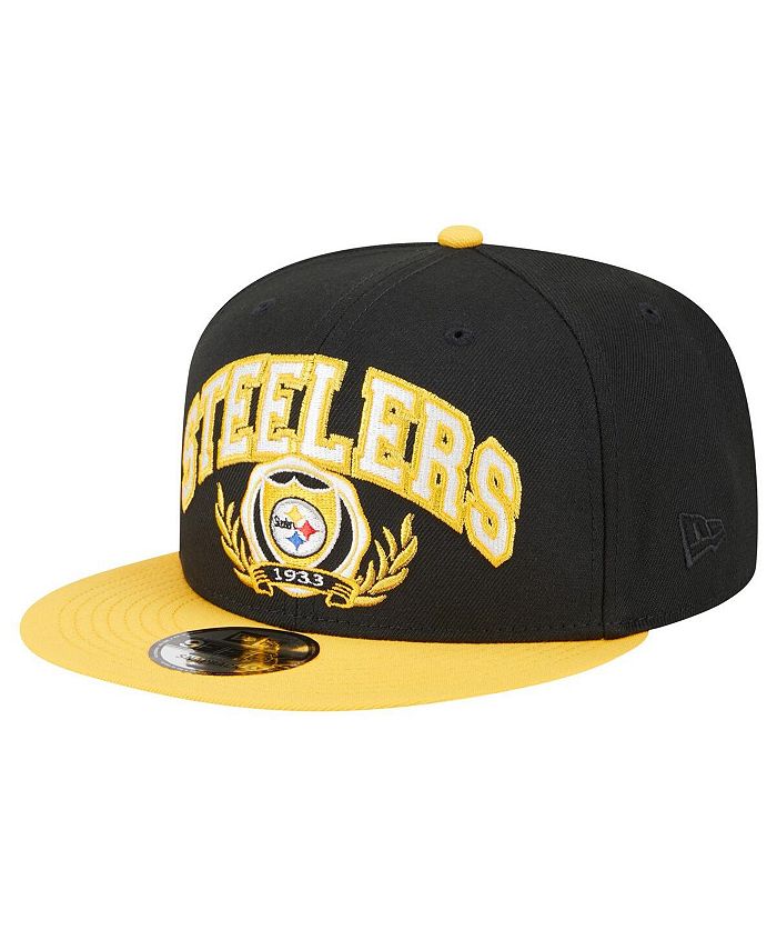 New Era Men's Black/Gold Pittsburgh Steelers Team Establish 9FIFTY ...