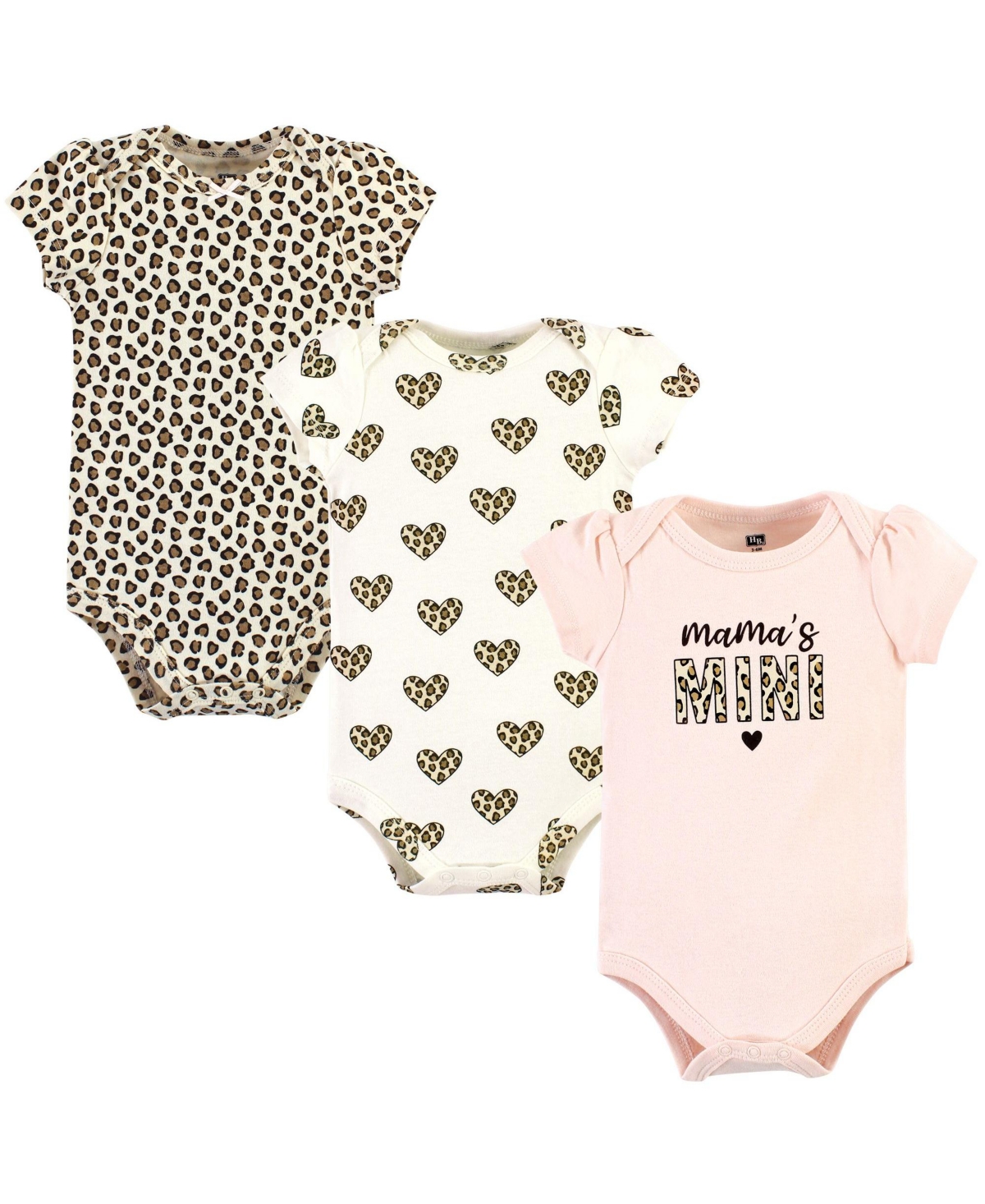 Click here for Hudson Baby Baby Girls Hudson Cotton Bodysuits 3-P... prices