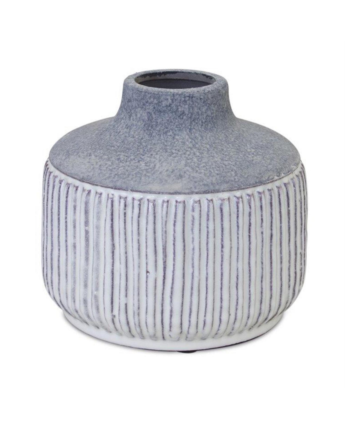 Click here for Slickblue Modern Grey Terra Cotta Vase With Glazed... prices
