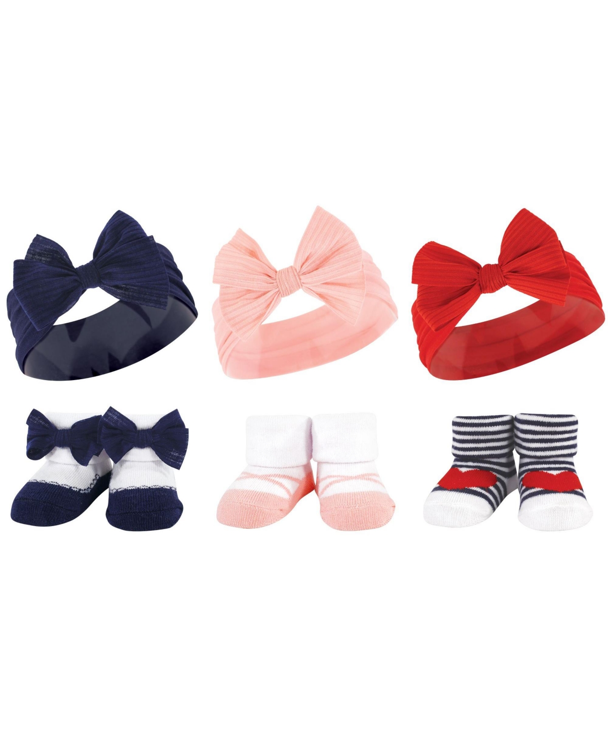 Click here for Hudson Baby Baby Girls Delightful Duo Gift Headban... prices