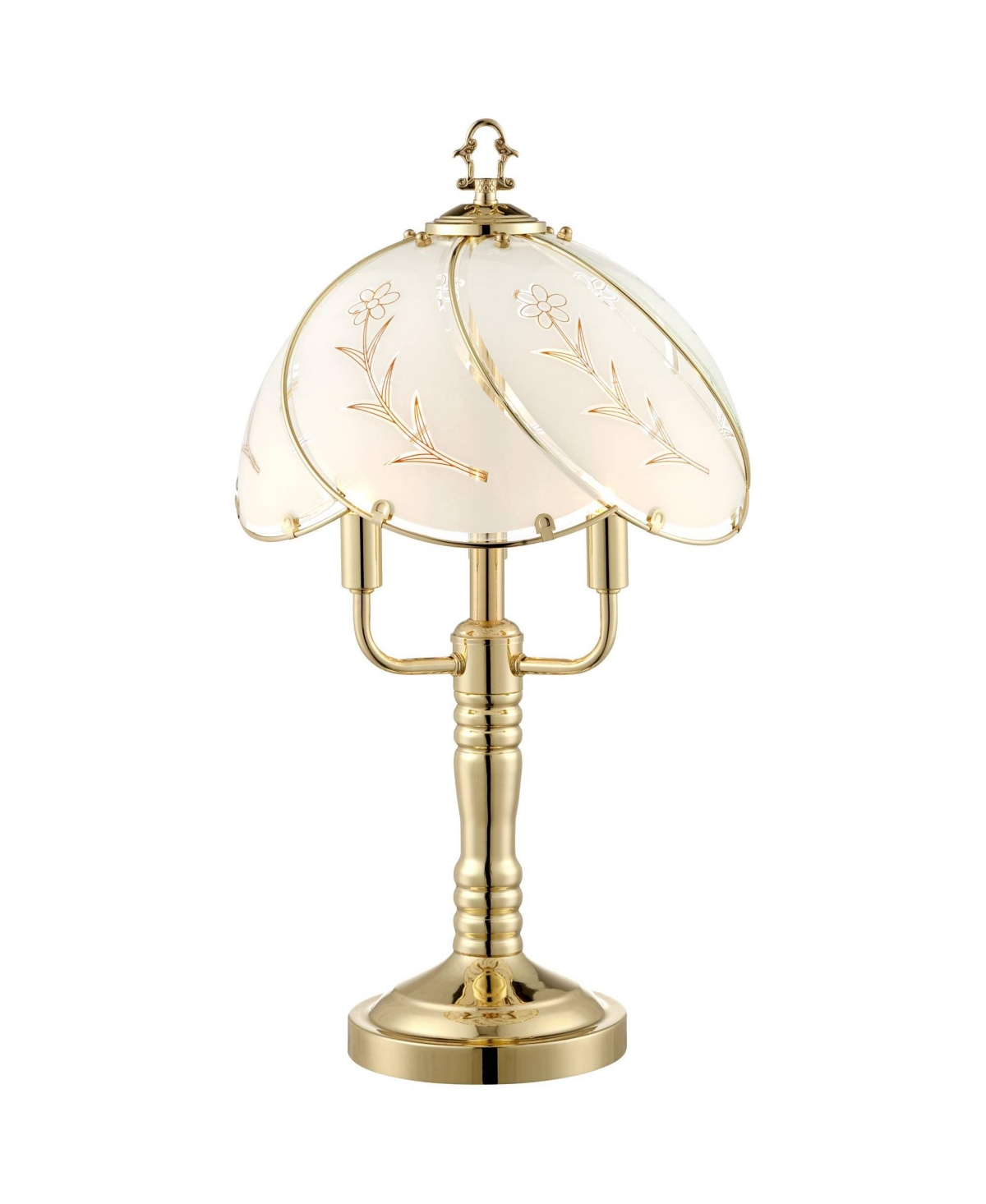 Click here for Regency Hill Flower Traditional Accent Table Lamp... prices